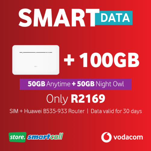 Huawei B535-933 4G CPE 3 Router + 100GB Smart Data